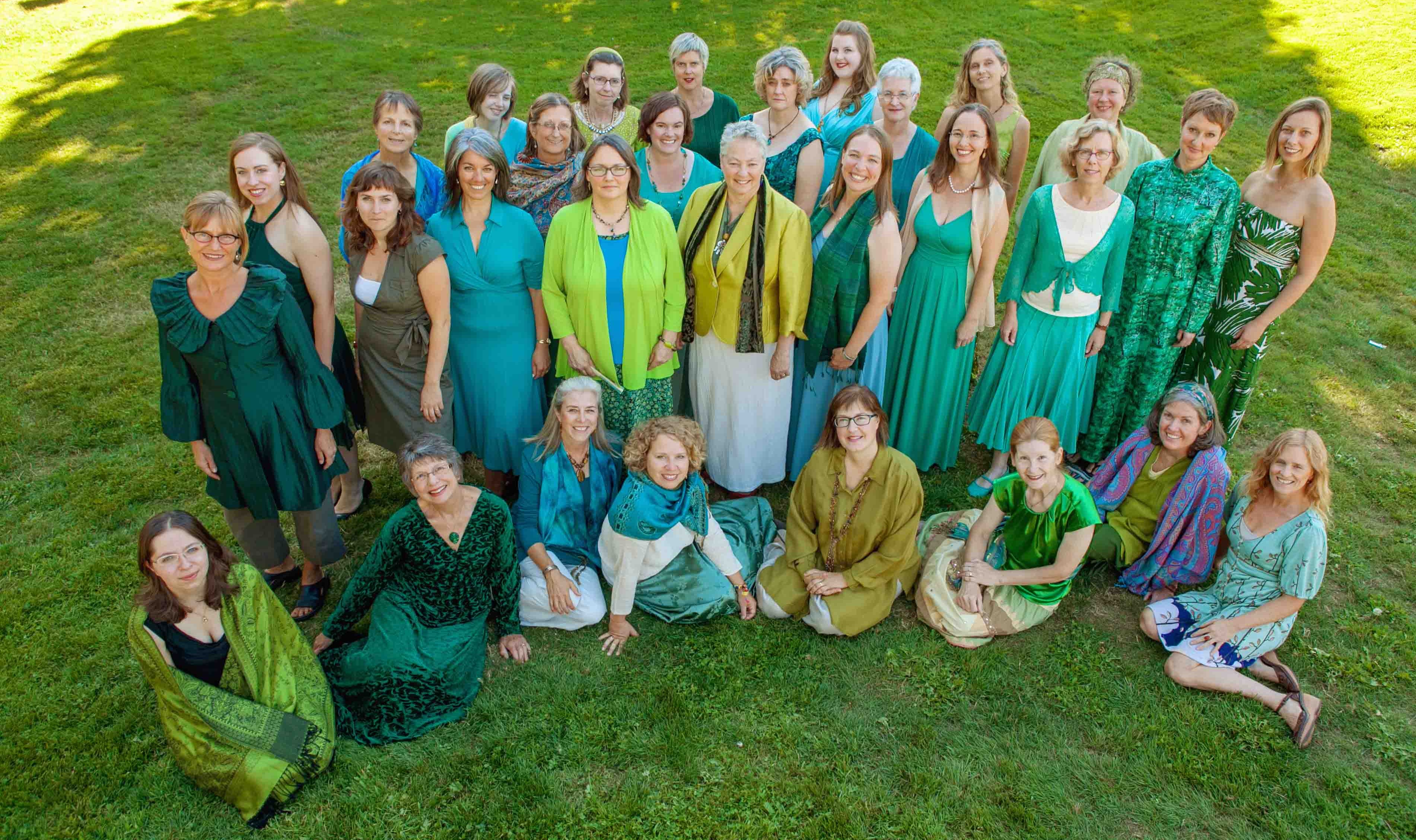 Overhead Group Shot – Ensemble Laude Choral Society